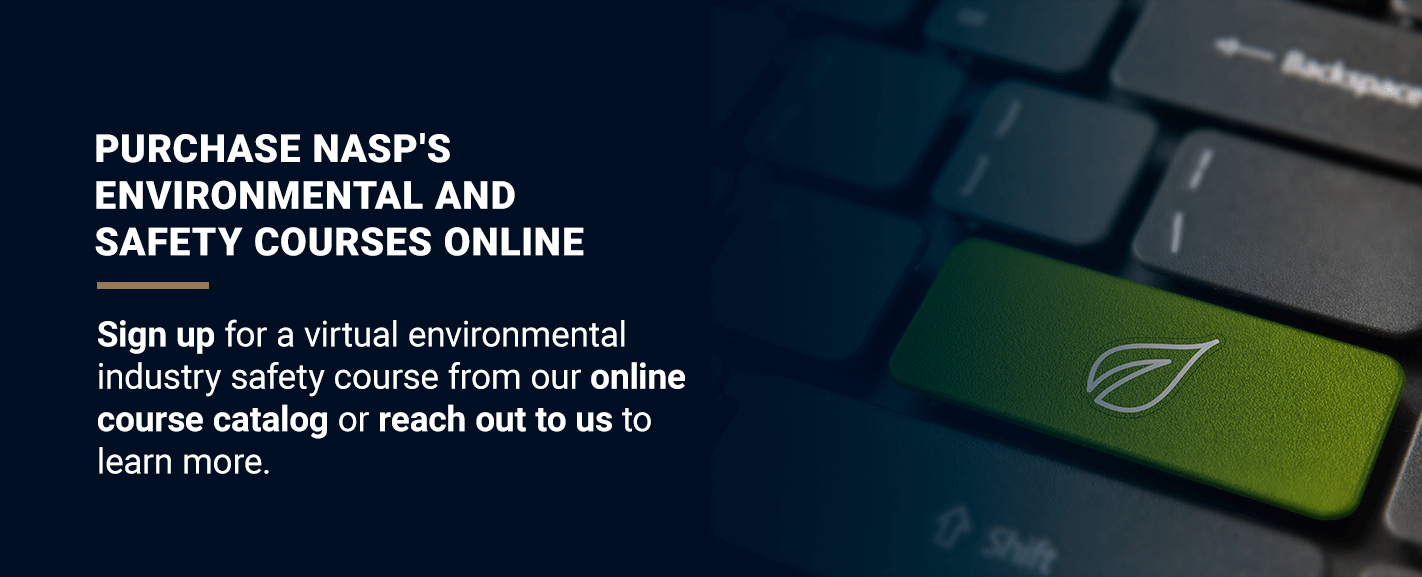 Environmental Training Courses & Designations | NASP