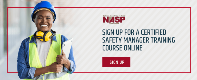 Certified Safety Manager Training Online