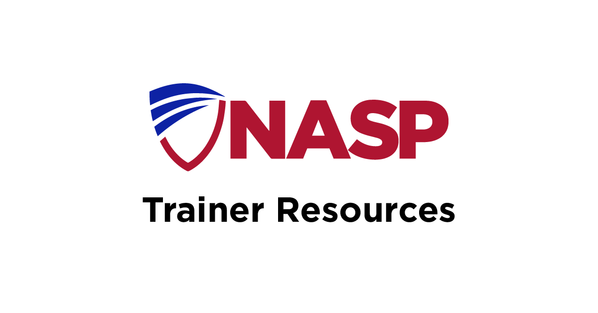 NASP Trainer Resources - National Association of Safety Professionals